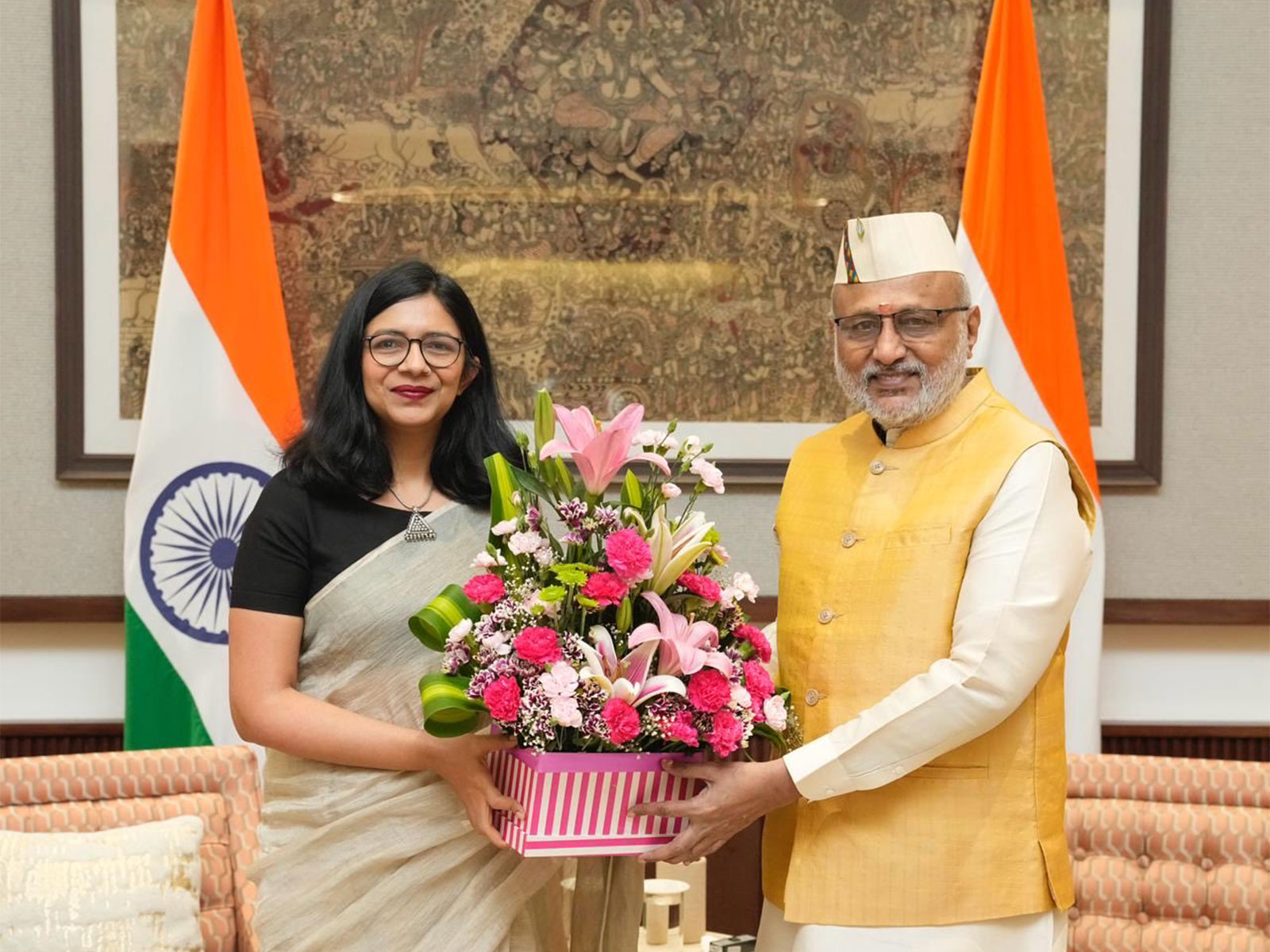 "His guidance serve as source of inspiration": BJP's Swati Maliwal ...