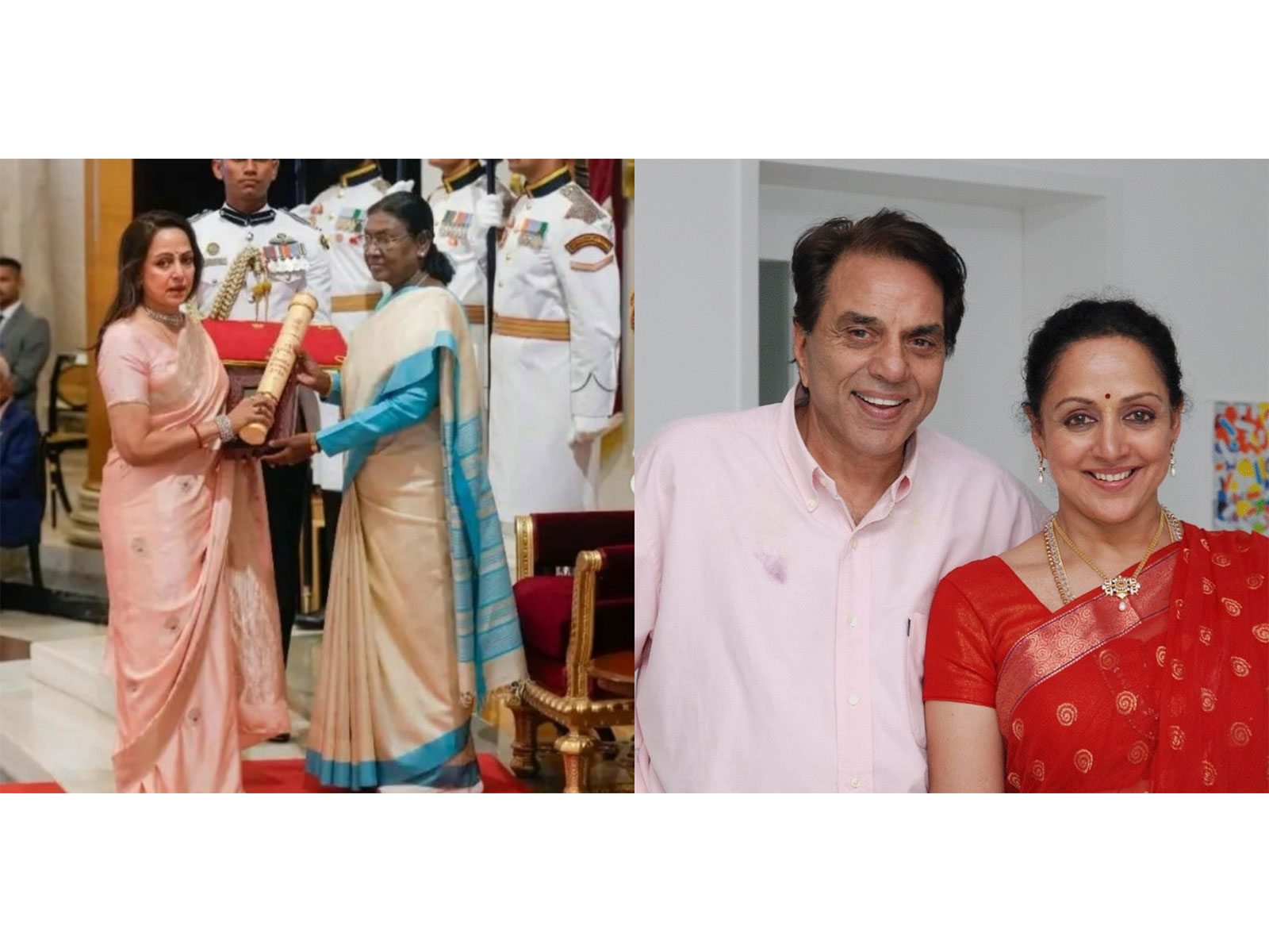 "Tears welled up..." : Hema Malini recalls feeling Dharmendra's "warm ...