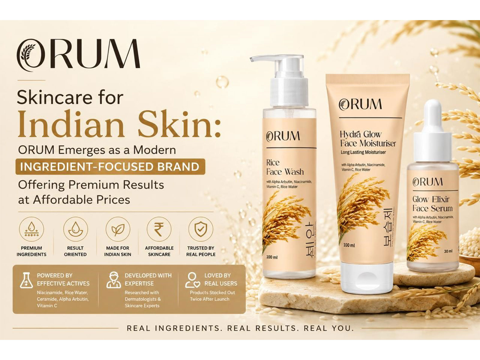 Skincare for Indian Skin: ORUM Emerges as a Modern Ingredient-Focused ...