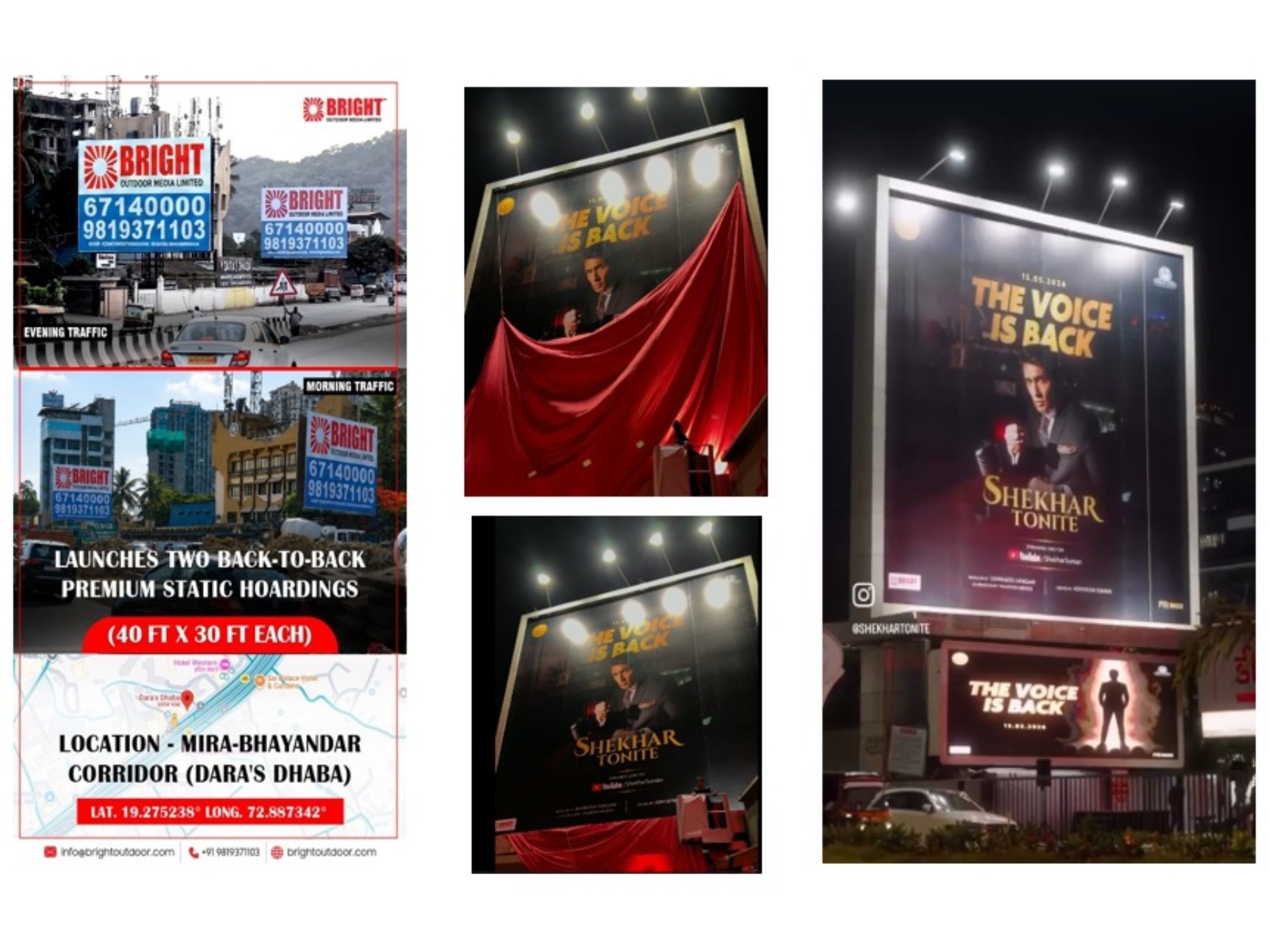 Bright Outdoor Media Limited Unveils Landmark Hoardings & Introduces ...