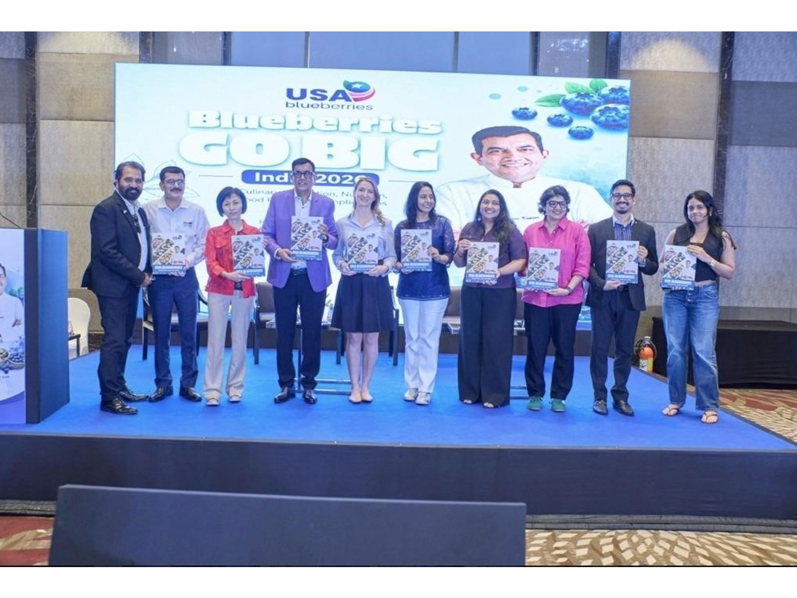 Padma Shri Chef Sanjeev Kapoor Launches Second USA Blueberries Recipe ...