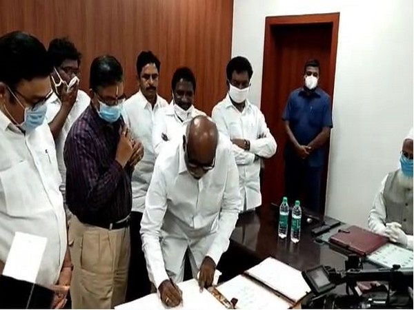 Ex-TDP leader Dokka Manikya Vara Prasad Rao sworn in as MLC of Andhra