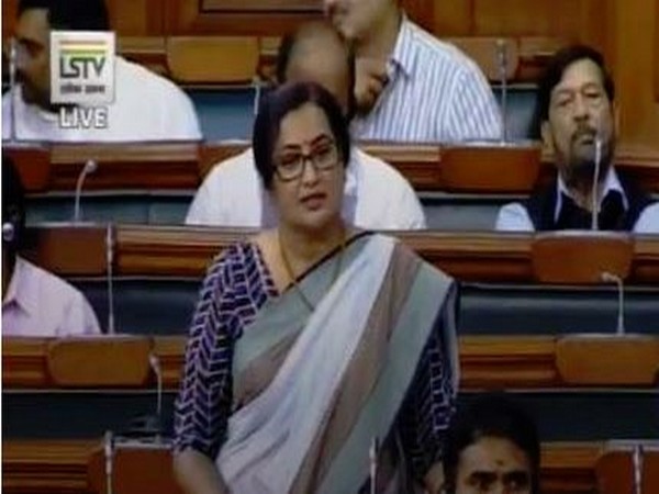 In her maiden speech, Sumalatha says Centre must save 'Annadatas'