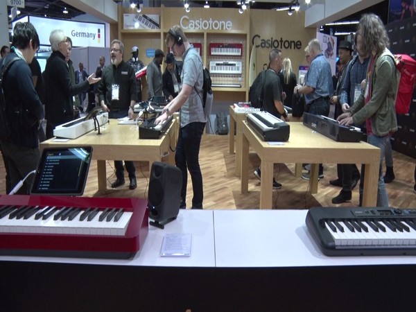 Casio introduces musical instruments in California