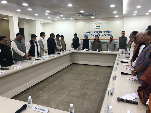 CWC observes silence for those killed in Delhi violence