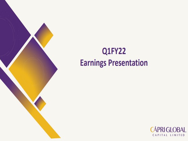 Capri Global Capital Q1 PAT rises 16 pc to Rs 46 cr