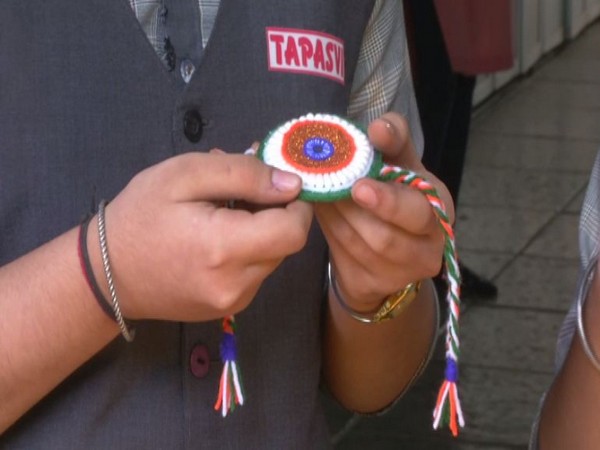 Students of school in Gujarat's Rajkot send handmade rakhis for Army jawans