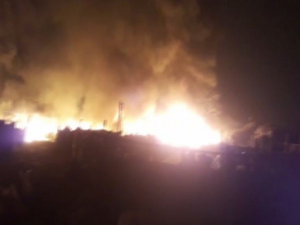 Fire breaks out in Ghaziabad's slum area