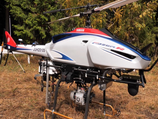 Yamaha develops unmanned helicopter for forest monitoring system