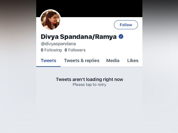 Divya Spandana tweets deleted, has she left Congress social media?