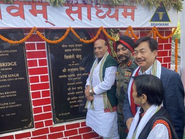 Arunachal Pradesh: Defence Minister inaugurates Sisseri Bridge built by BRO