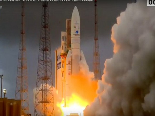 India's telecommunication satellite GSAT30 successfully launched from ...