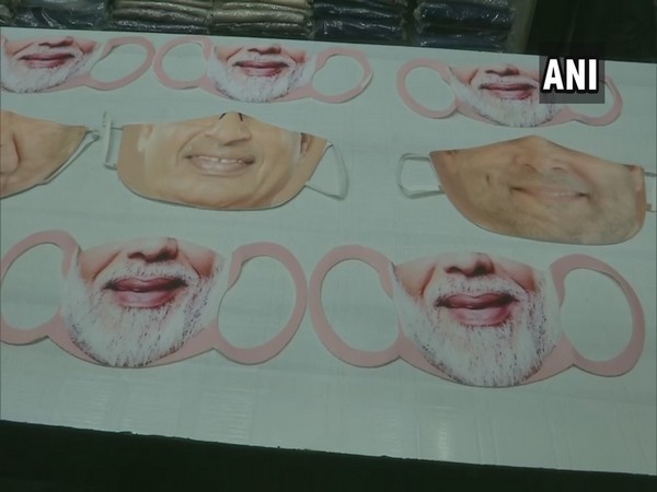 Bhopal: Masks with PM Narendra Modi's face printed on them in high demand