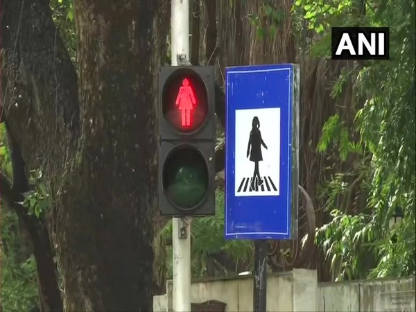 Locals applaud female figures on traffic signal signages in Mumbai ward