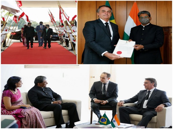 Indian Ambassador Suresh K Reddy presents his credentials to Brazil ...