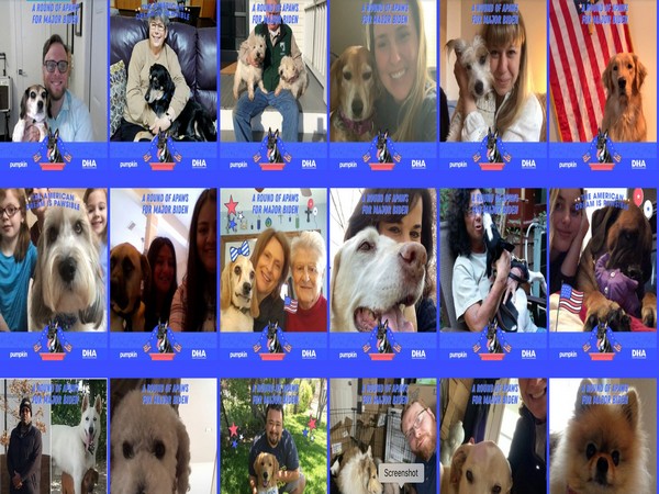 Joe Biden's German Shepherd Major honoured at 'indoguration'