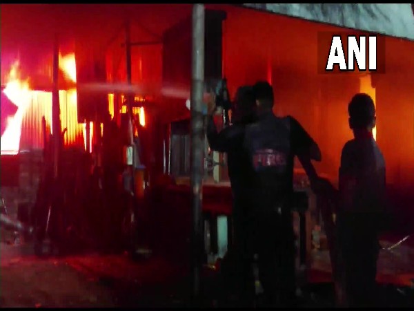 Fire breaks out at two factories in timber market in Vadodara