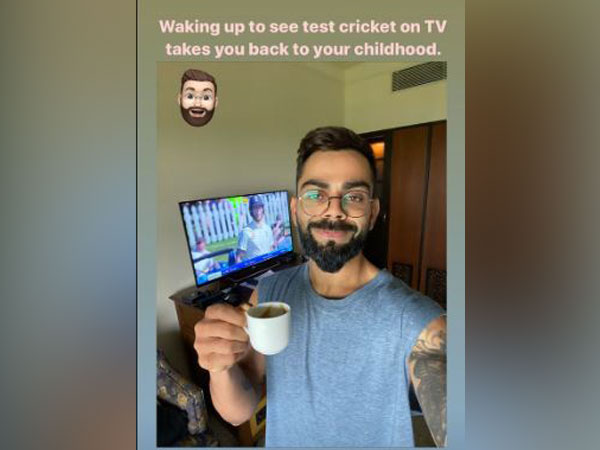 Waking up to see Test cricket takes you back to childhood: Virat Kohli
