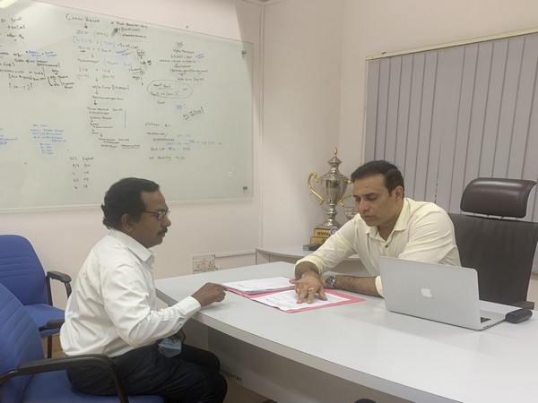 VVS Laxman shares glimpse of his first day at NCA office