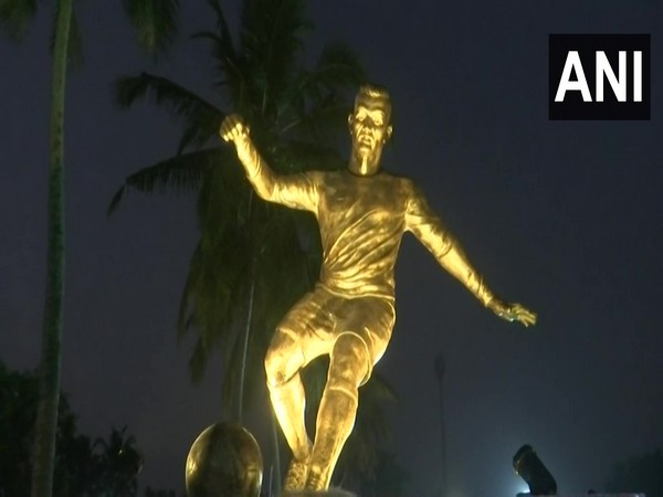Cristiano Ronaldo's statue installed in Calangute, Goa