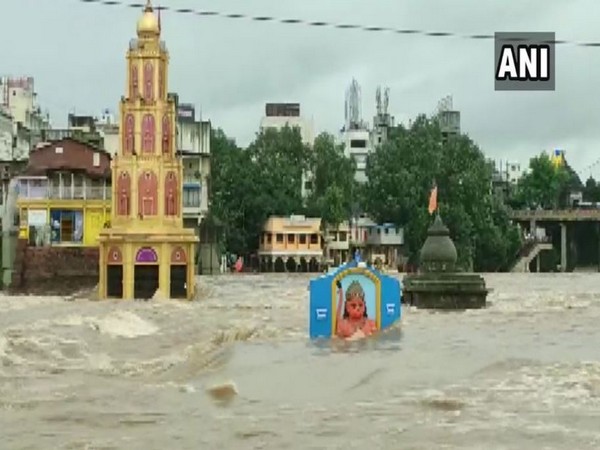 Nashik: Godavari flowing above danger level due to heavy rainfall