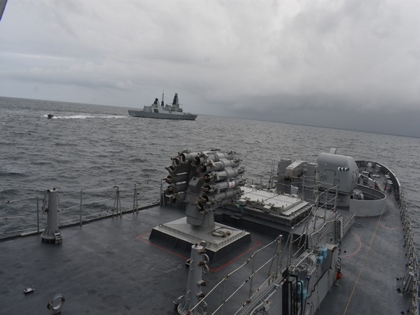 INS Tarkash participates in KONKAN bilateral exercise