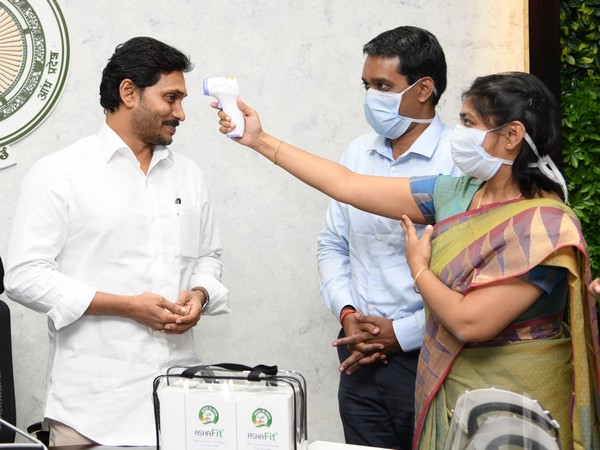 Andhra CM launches infrared non-contact forehead thermometer, proactive ...