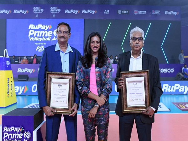 PV Sindhu inducts father PV Ramana and Shyam Sunder Rao into Prime ...