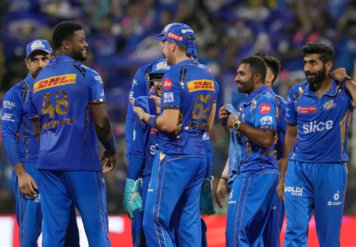 Teams with lowest winning margin by runs in IPL