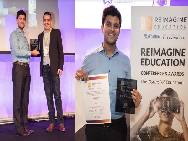 IIT Gold-Medalist's innovation wins the "Oscars" of education in London