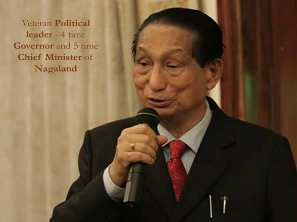 Prominent Cong leader from Nagaland SC Jamir gets Padma Bhushan
