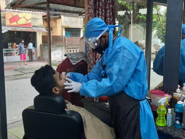 Equipped with PPE kits, salon opens in Siliguri