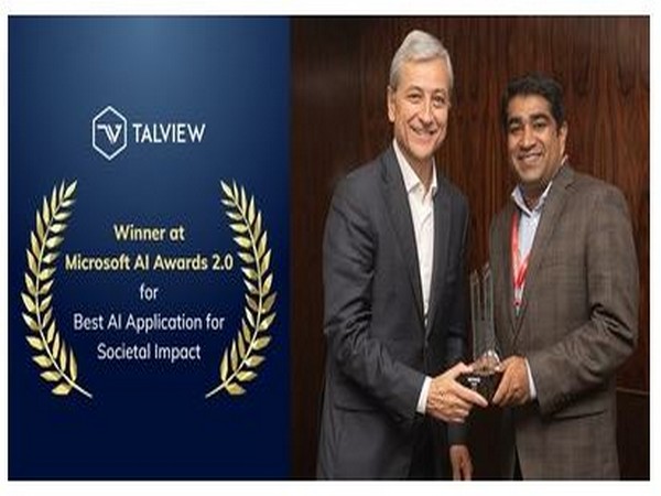 AI recruitment start-up Talview wins the "Best AI Application for ...