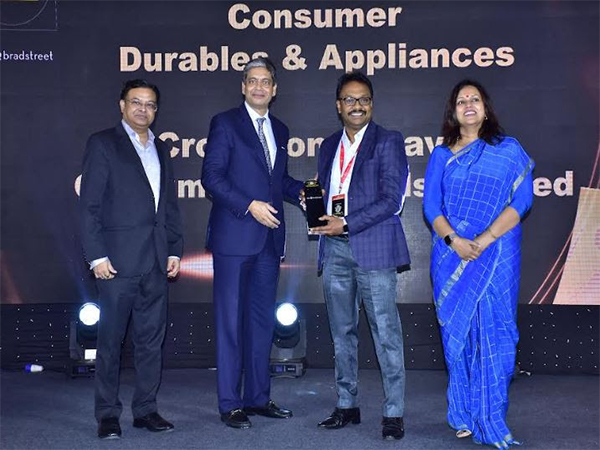 Crompton wins the Corporate Award at the 22nd Edition of 'India's Top ...