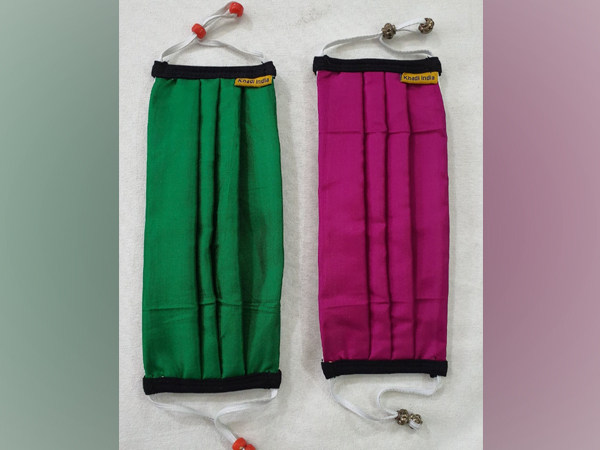 KVIC launches stylish three layered Khadi silk face mask
