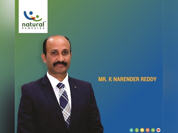 Natural Remedies elevates Narender Reddy to Chief Operating Officer