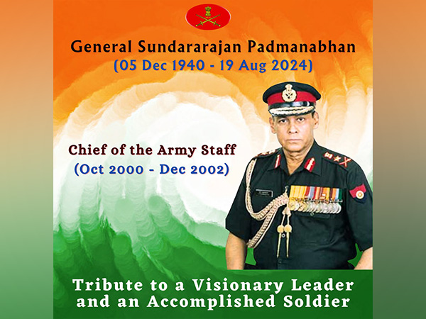 Former Indian Army chief General S Padmanabhan passes away at 83