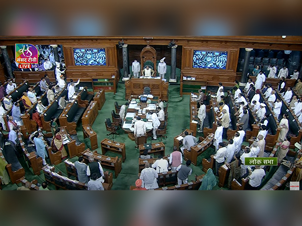 Lok Sabha adjourned till 3 pm amid sloganeering by Opposition MPs Lok Sabha adjourned till 3 pm amid sloganeering by Opposition MPs