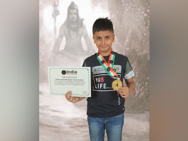 Delhi's Vivaan Gupta, 9 yrs old becomes the fastest to recite Shiv ...