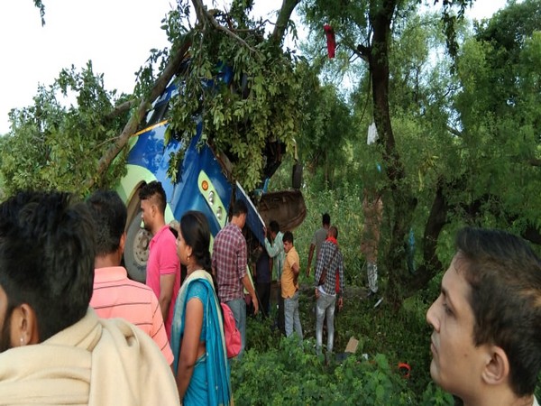 Chhattisgarh: Seven injured after bus crashes into tree in Dhamtari