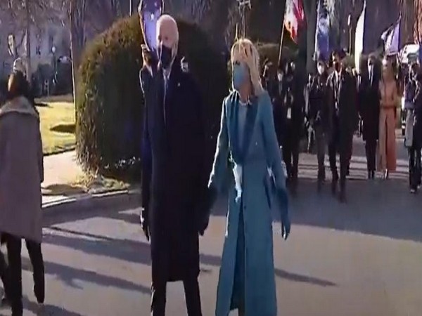 President Joe Biden's inauguration day parade kicks off