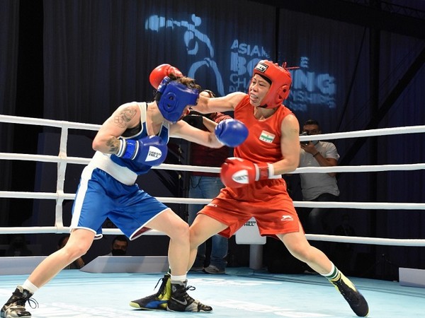 Mary Kom settles for silver medal at 2021 Asian Boxing Championships