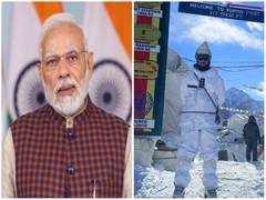 PM Modi applauds as Capt Shiva Chauhan becomes first woman officer to ...