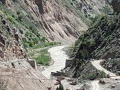 Reconstruction of bridge connecting India-China border in Uttarakhand ...