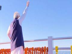 PM Modi inaugurates 'Sudarshan Setu', India's longest cable-stayed ...