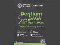Dentium to host the World's Largest Dental Seminar in Delhi on 21st ...