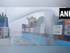Cargo ship fire: Indian Coast Guard deploys three ships for ...
