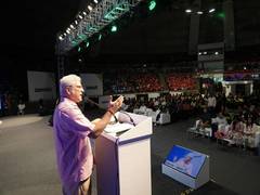 Delhi Transport Minister addresses gig workers at Zomato and Blinkit ...