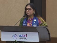 "Chairman's vision to create university of excellence", Priti Adani at ...