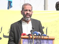 Karachi: Jamaat-e-Islami President stages sit-in protest against ...